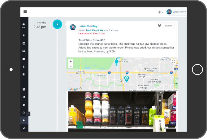 Brewery Sales CRM - Outfield